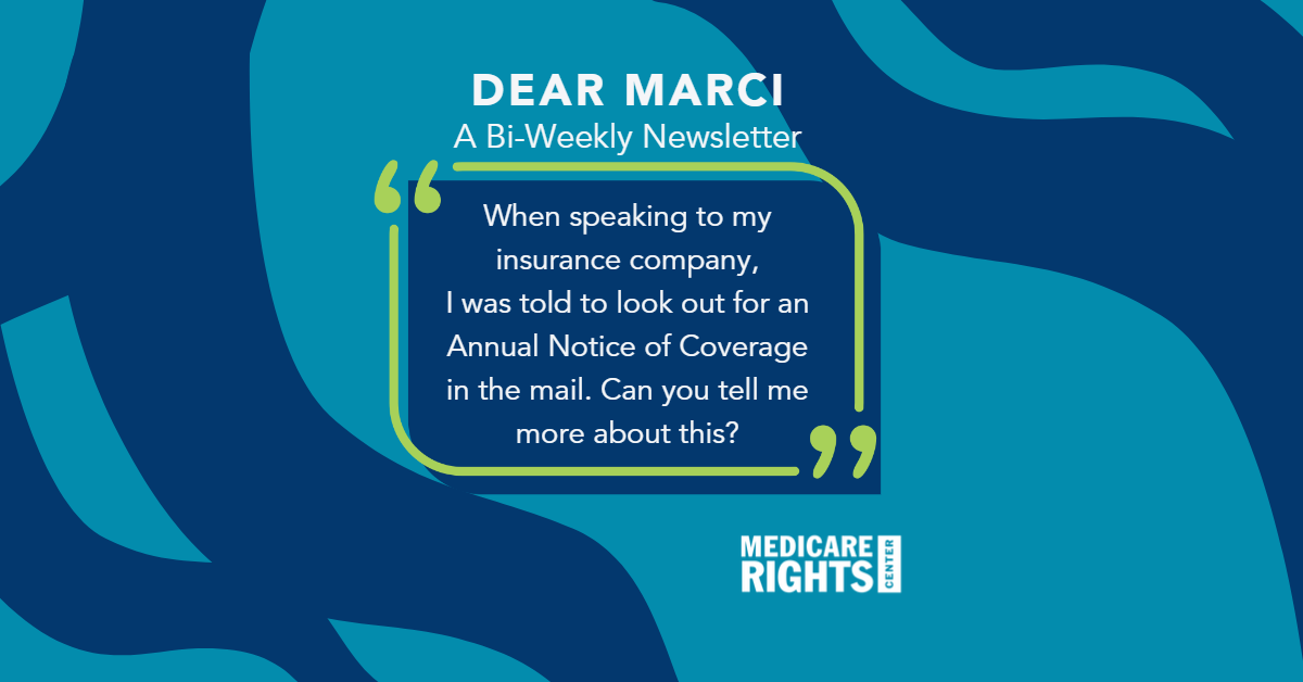 What is an Annual Notice of Coverage? - Medicare Interactive