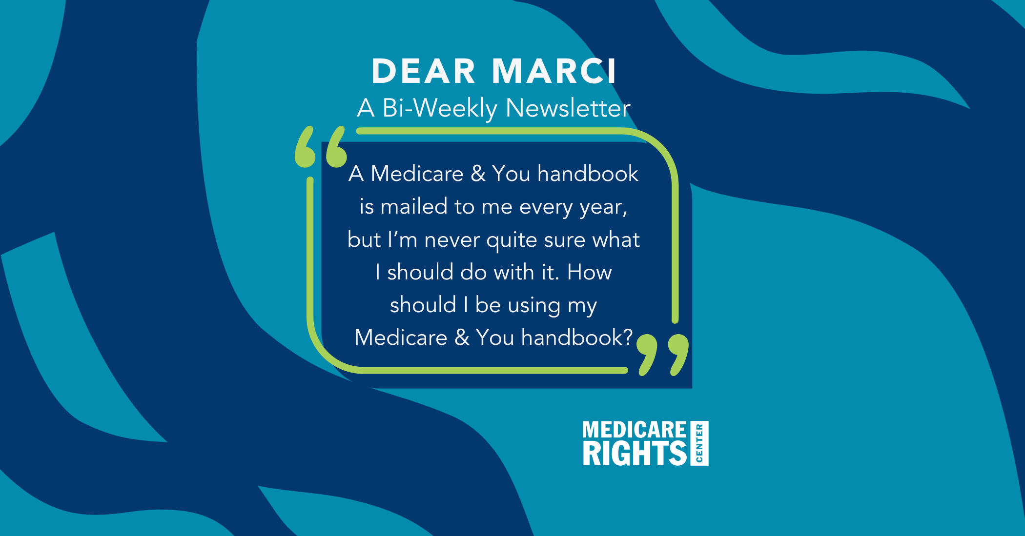 How should I use my Medicare & You handbook? - Medicare Interactive